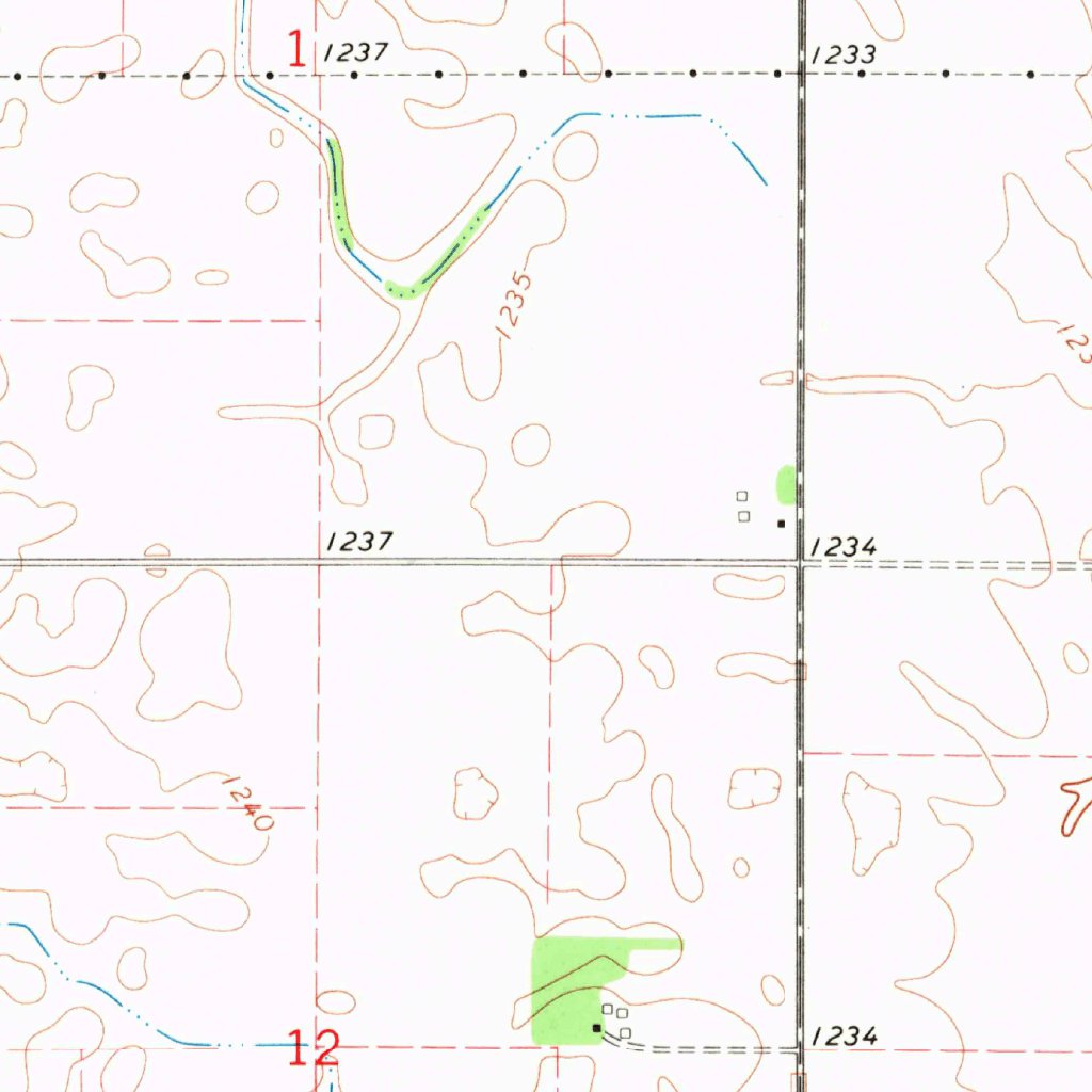 Vermillion SE, SD (1969, 24000-Scale) Map by United States Geological ...