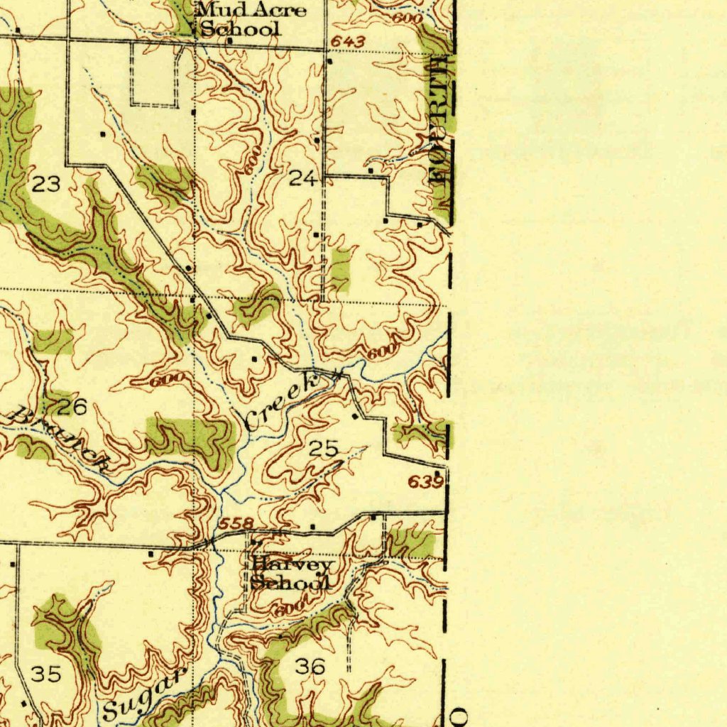 Vermont, IL (1918, 62500-Scale) Map by United States Geological Survey ...