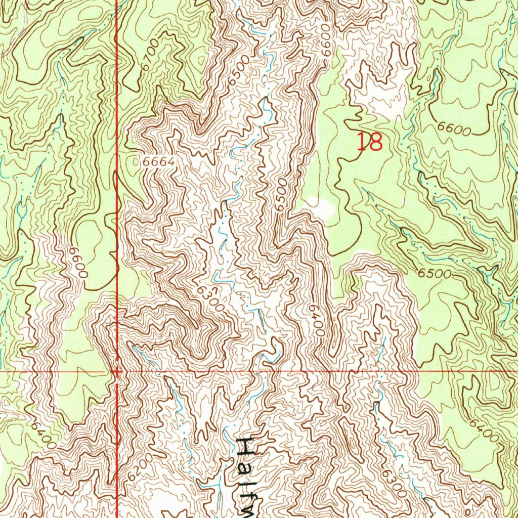 Vernal NW, UT (1964, 24000-Scale) Map by United States Geological ...