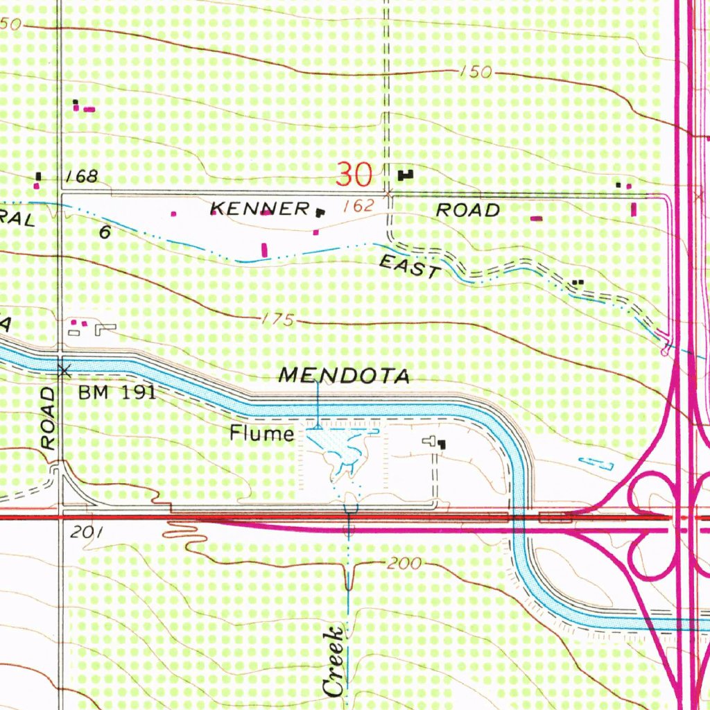 Vernalis, CA (1969, 24000-Scale) Map by United States Geological Survey ...