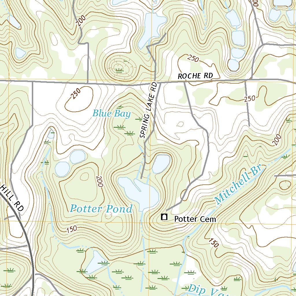 Vernon, FL (2021, 24000-Scale) Map by United States Geological Survey ...