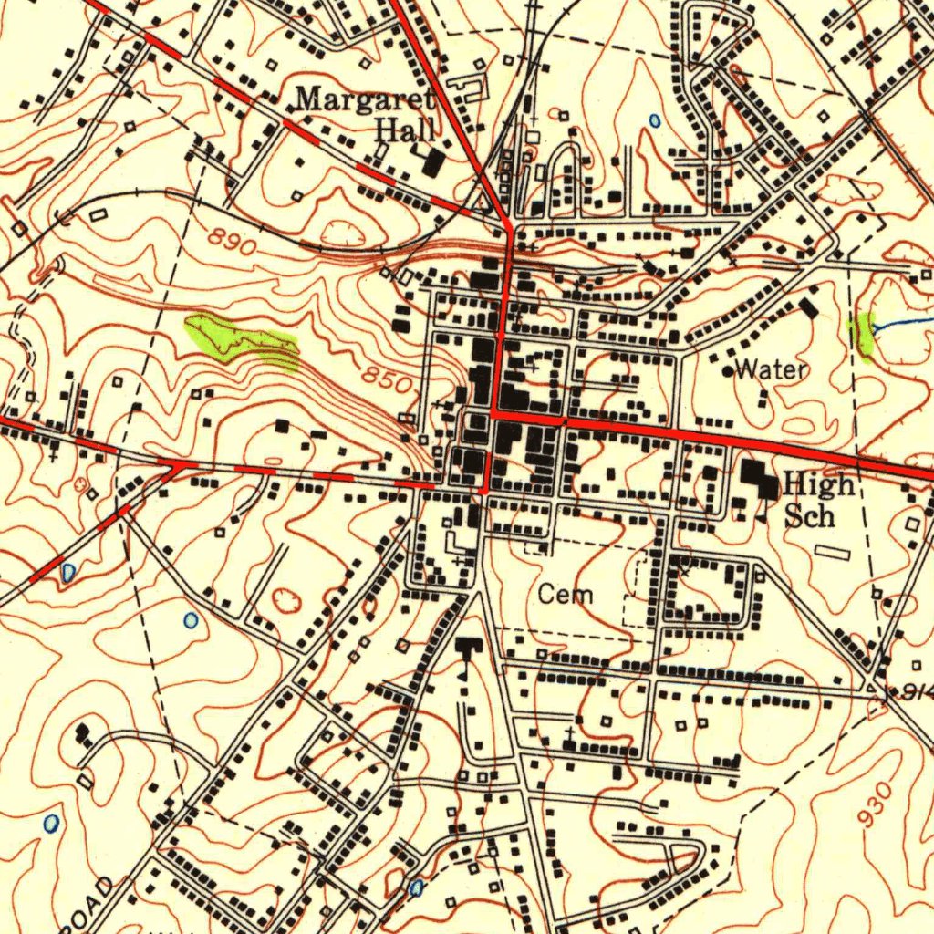 Versailles, KY (1954, 24000-Scale) Map by United States Geological ...