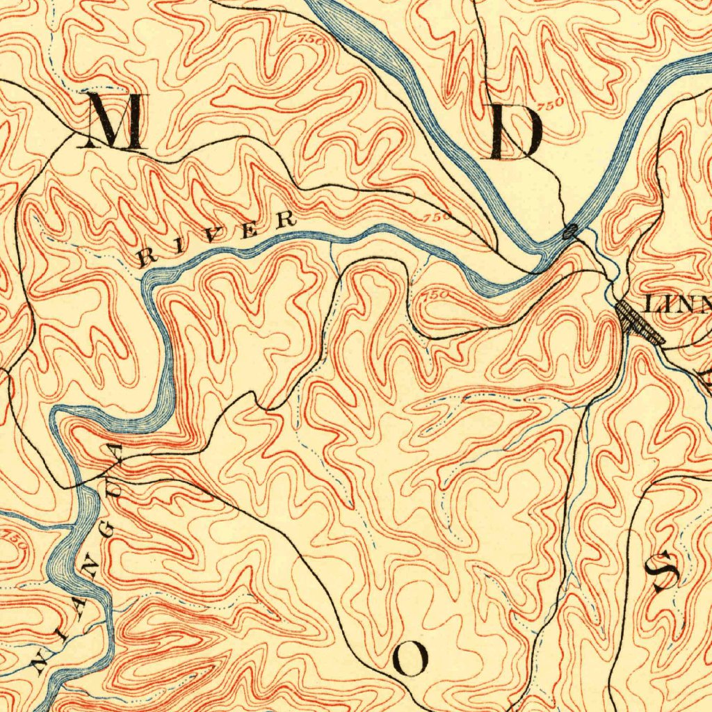 Versailles, MO (1888, 125000-Scale) Map by United States Geological ...