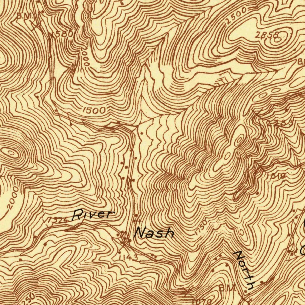 Vesuvius, VA (1936, 48000-Scale) Map by United States Geological Survey ...