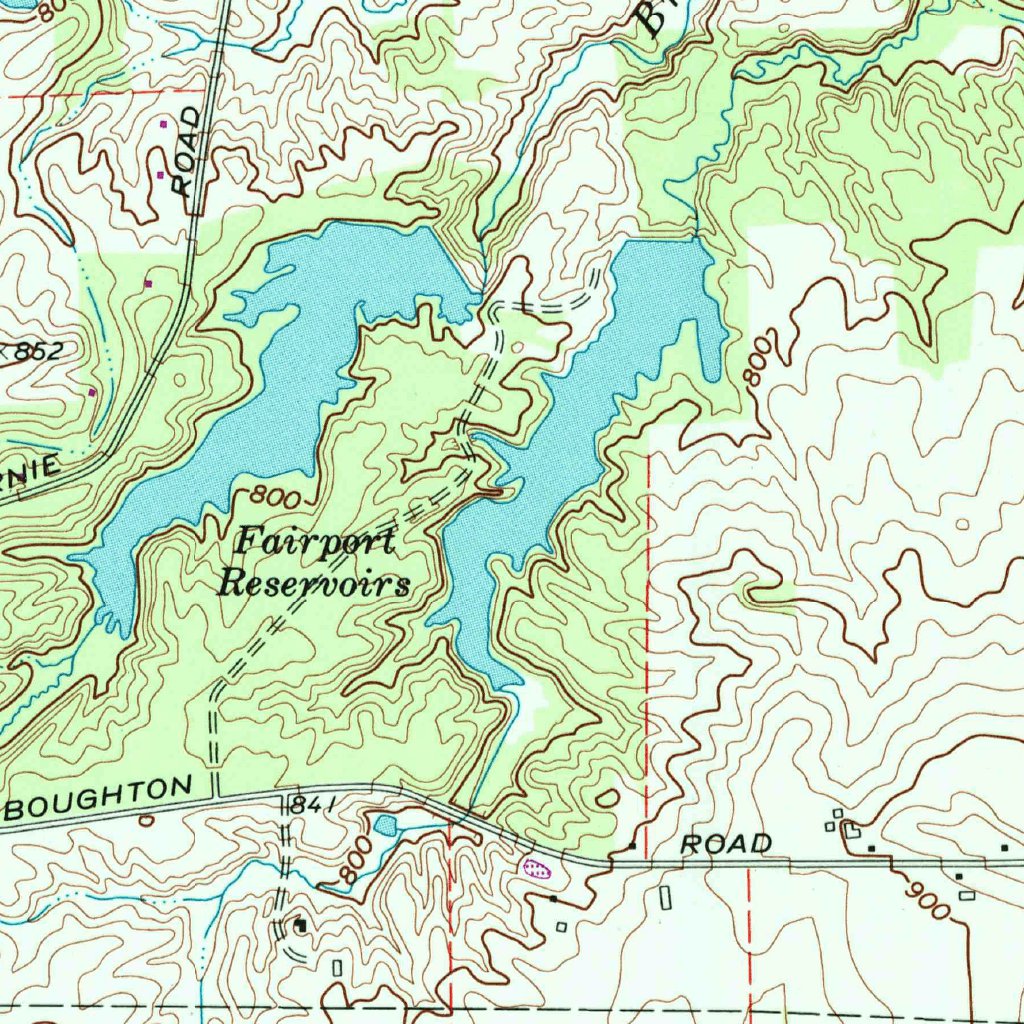 Victor, NY (1971, 24000-Scale) Map by United States Geological Survey ...