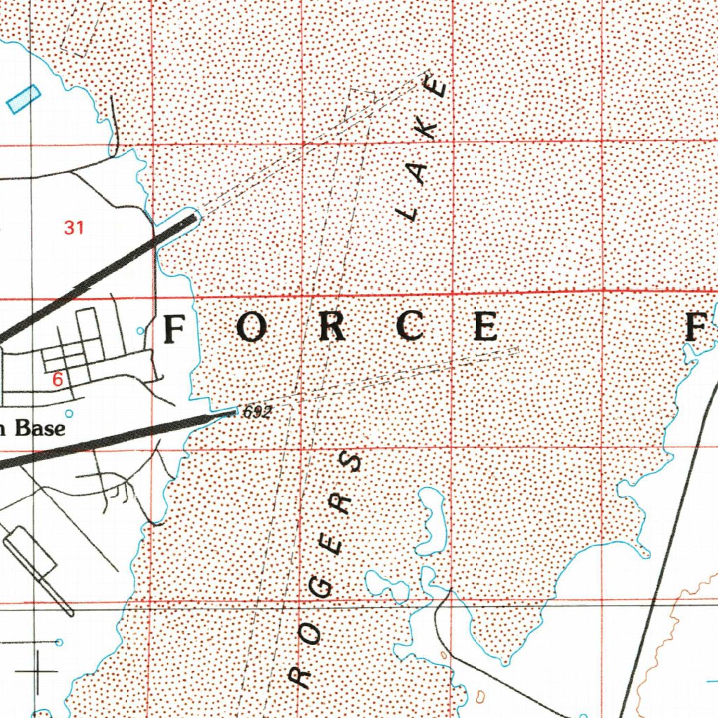 Victorville, CA (1982, 100000-Scale) Map by United States Geological ...