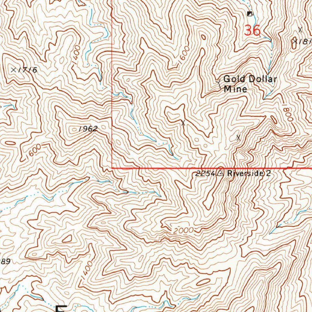 Vidal, CA (1971, 24000-Scale) Map by United States Geological Survey ...
