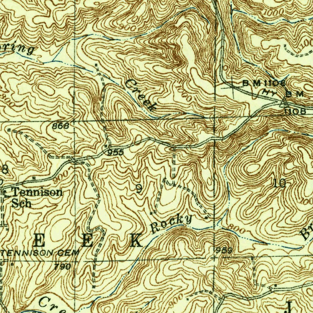 Vienna, MO (1938, 48000-Scale) Map by United States Geological Survey ...