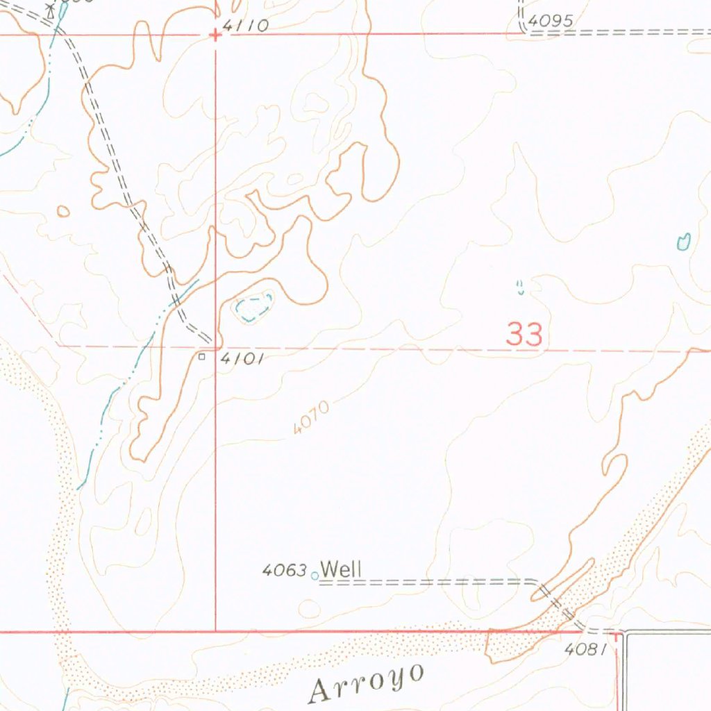 Vilas South, CO (1978, 24000-Scale) Map by United States Geological ...