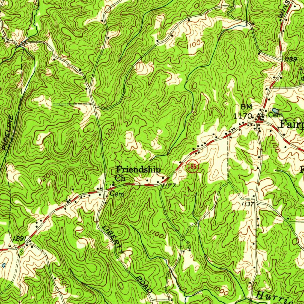 Villa Rica, GA (1958, 62500-Scale) Map by United States Geological ...