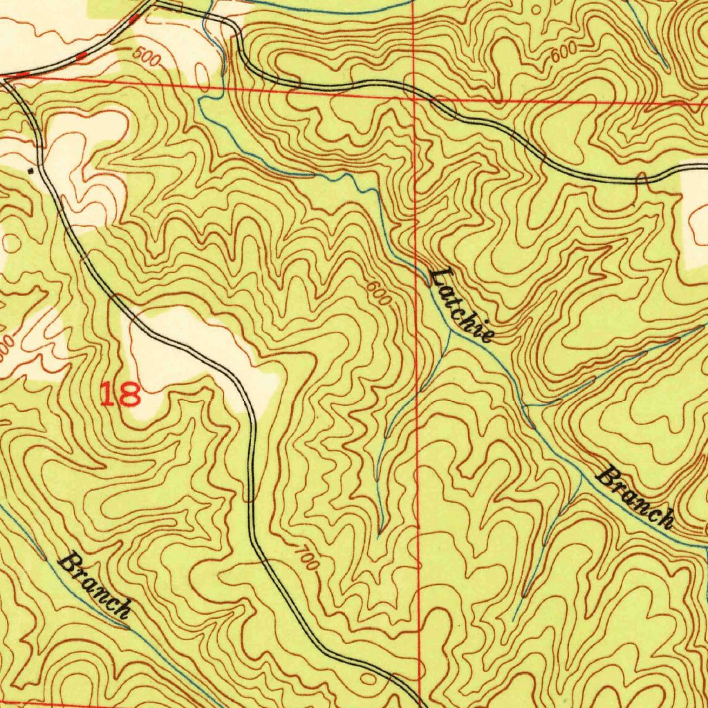 Vina, AL (1951, 24000-Scale) Map by United States Geological Survey ...