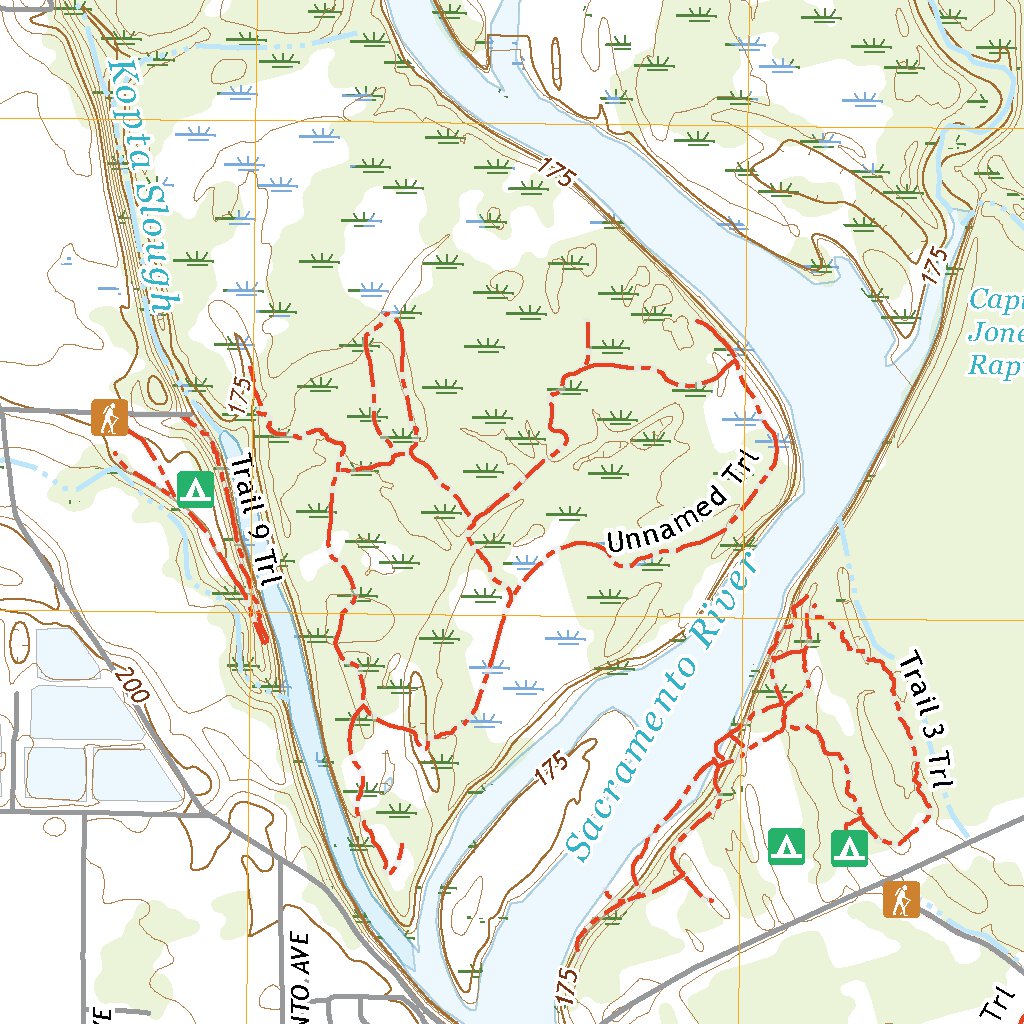 Vina, CA (2022, 24000-Scale) Map by United States Geological Survey ...