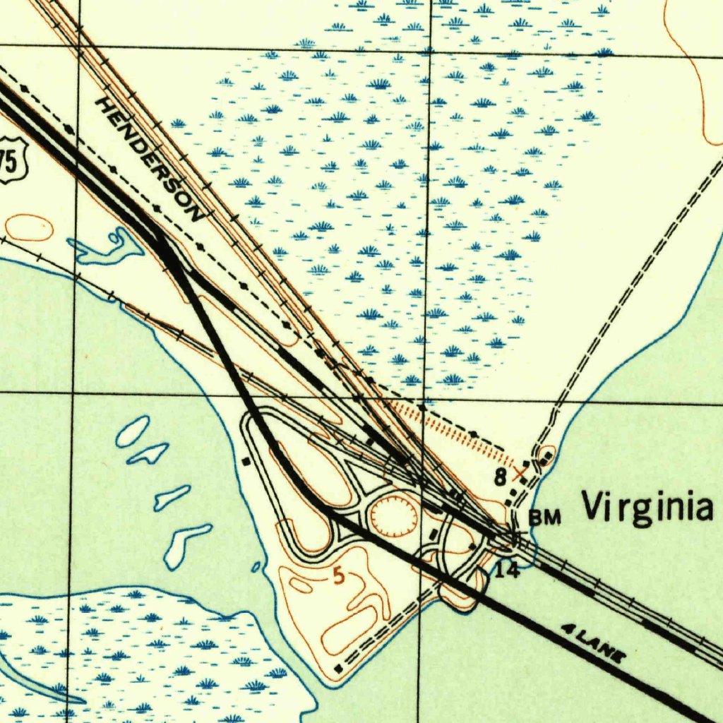 Virginia Point, TX (1943, 25000-Scale) Map by United States Geological ...