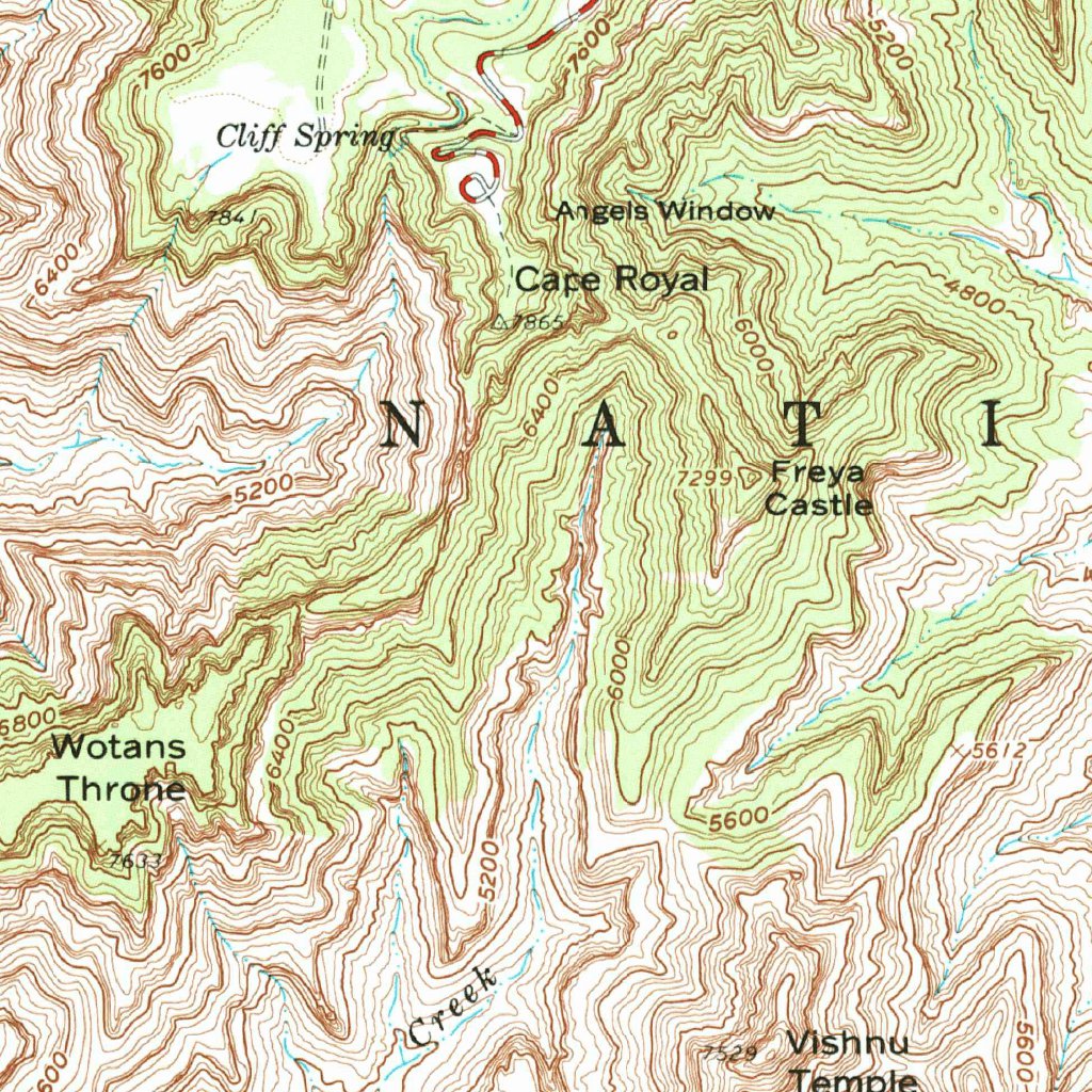 Vishnu Temple, AZ (1962, 62500-Scale) Map by United States Geological ...