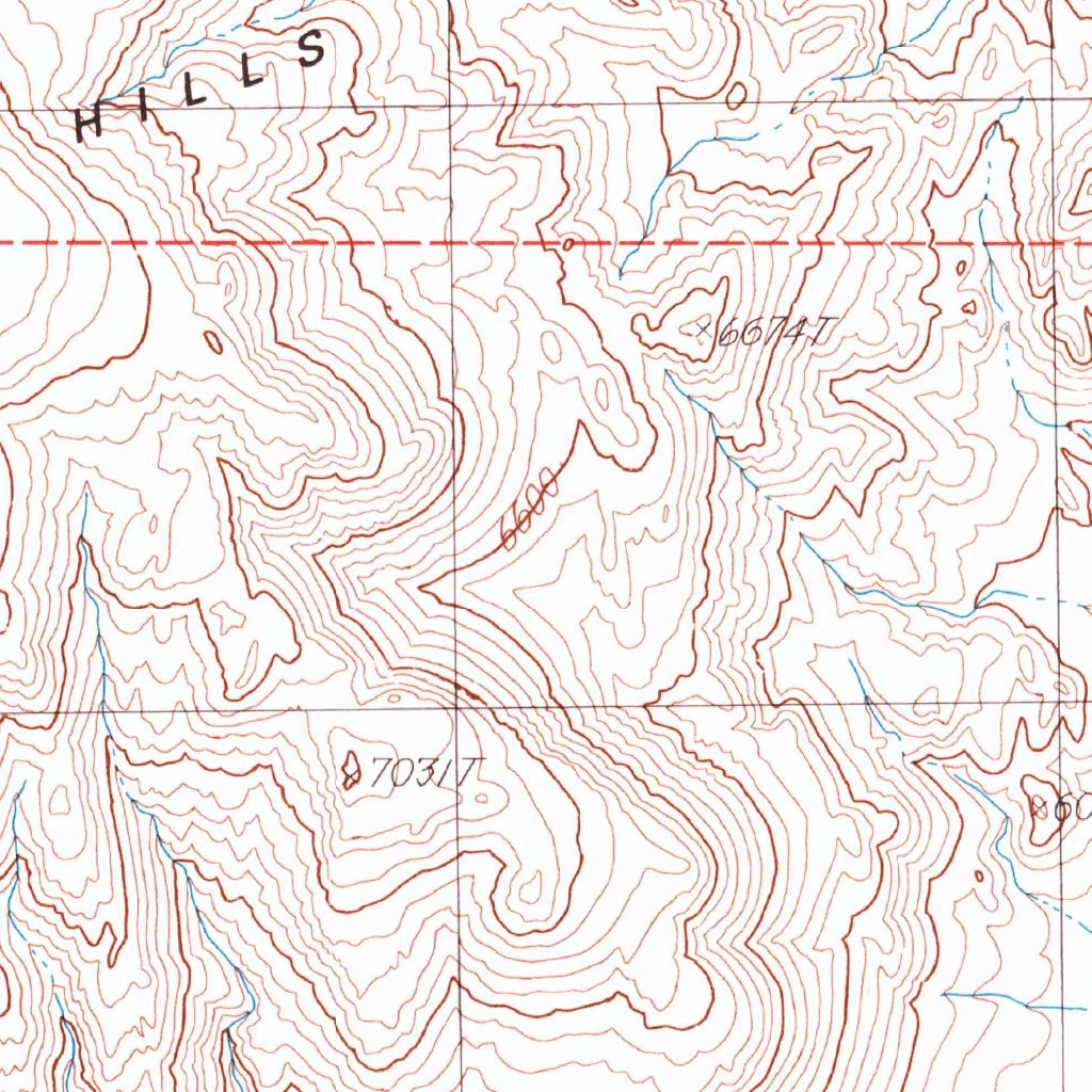 Volcanic Hills East, NV (1987, 24000-Scale) Map by United States ...