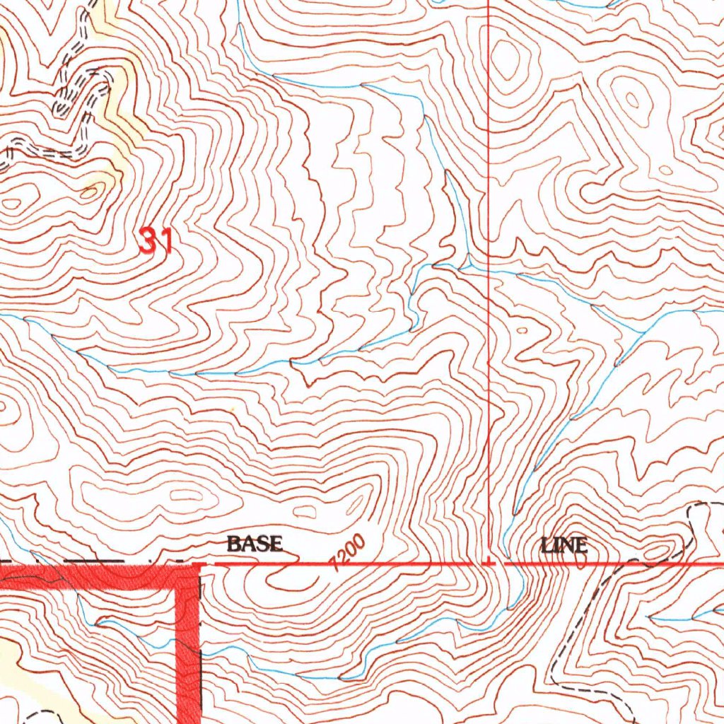Volcanic Hills West, NV (1994, 24000-Scale) Map by United States ...