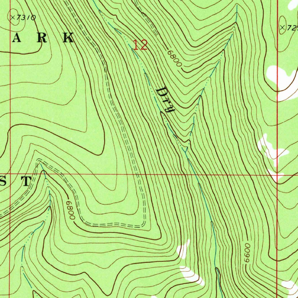 Volcano Butte, MT (1972, 24000-Scale) Map by United States Geological ...
