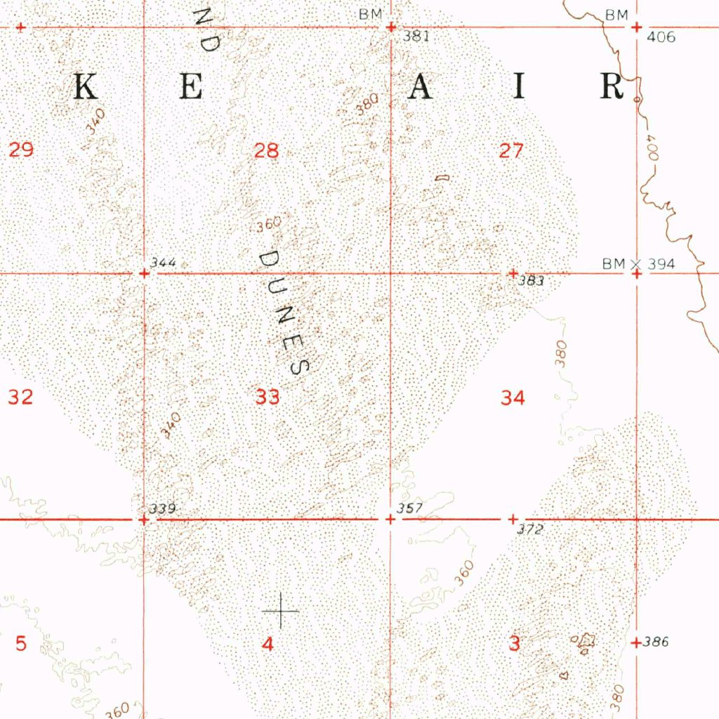 Vopoki Ridge, AZ (1965, 62500-Scale) Map by United States Geological ...