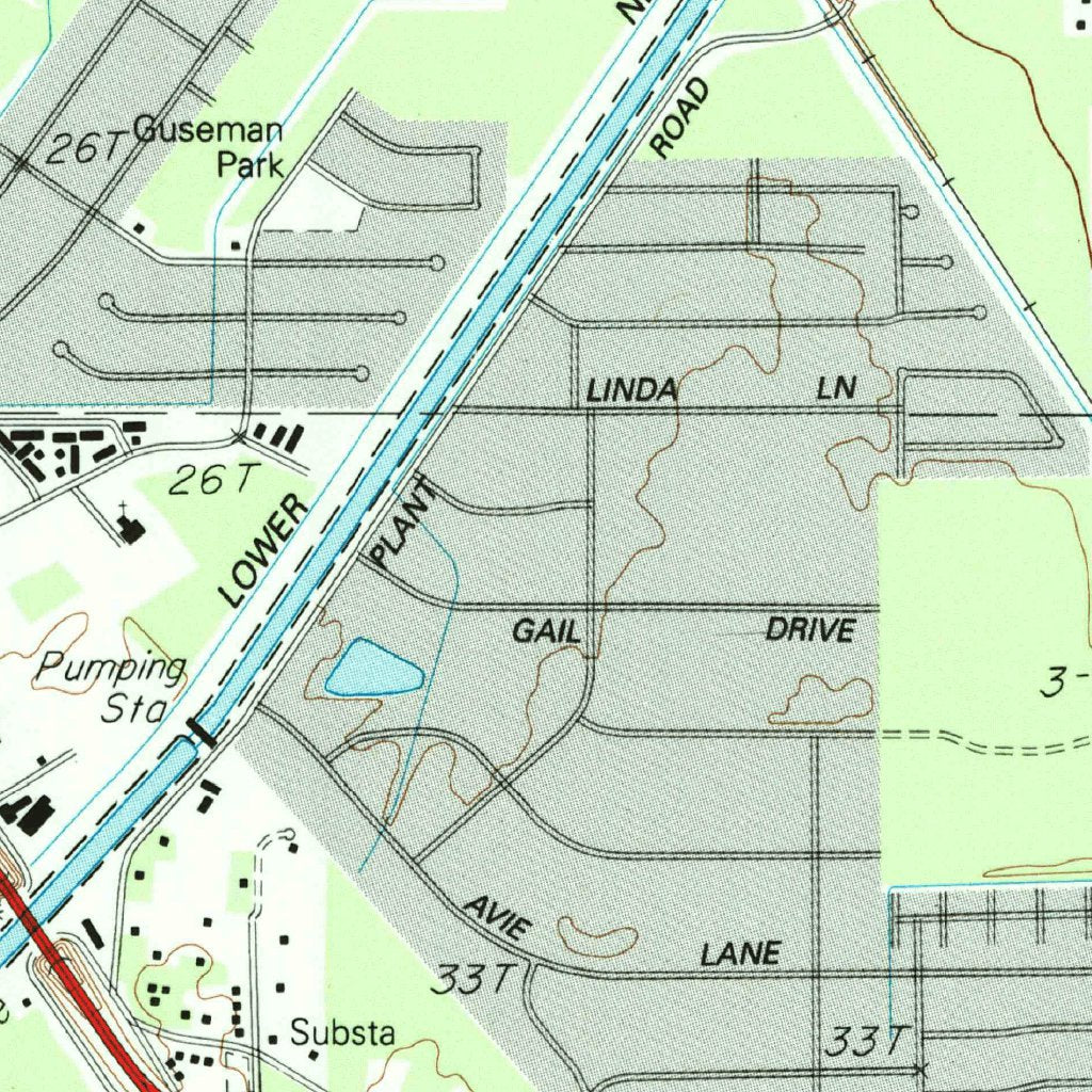 Voth, TX (1993, 24000-Scale) Map by United States Geological Survey ...