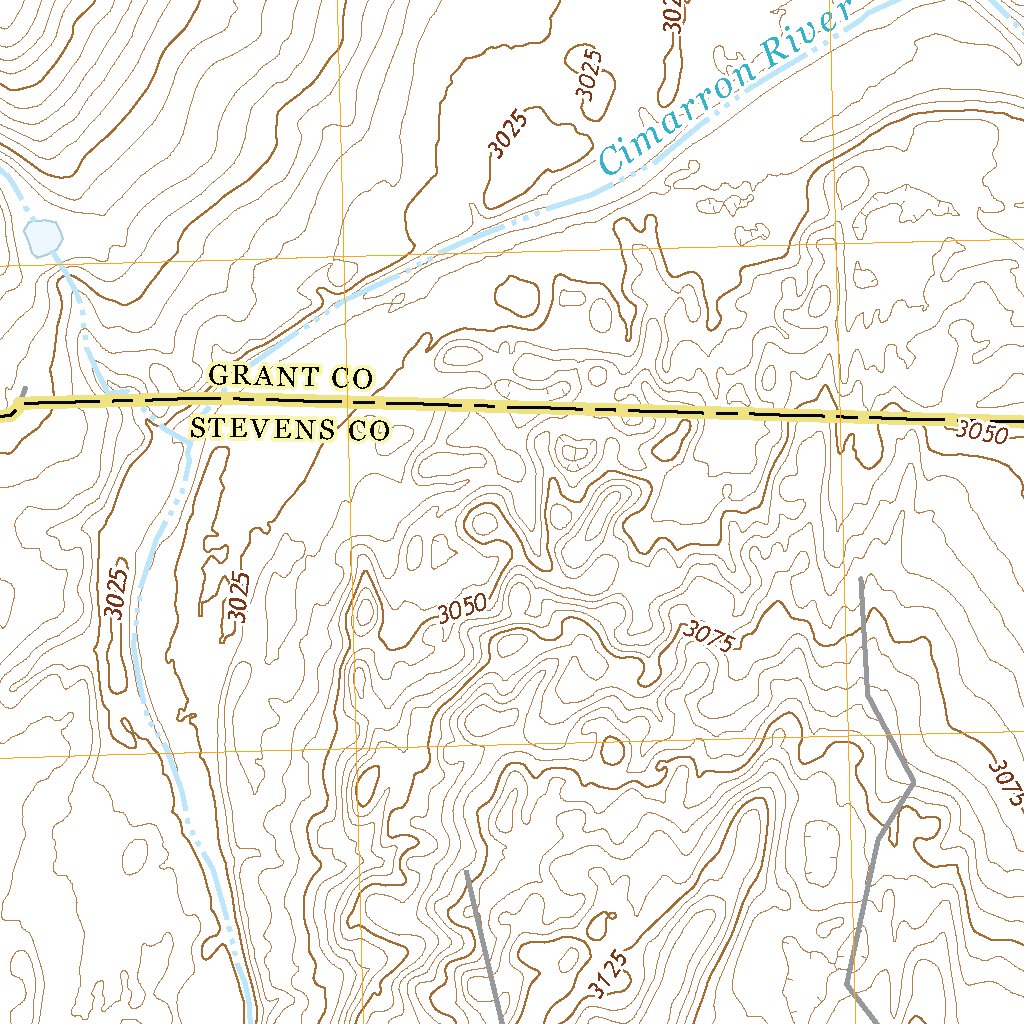 Wagon Bed Spring NW, KS (2022, 24000-Scale) Map by United States ...