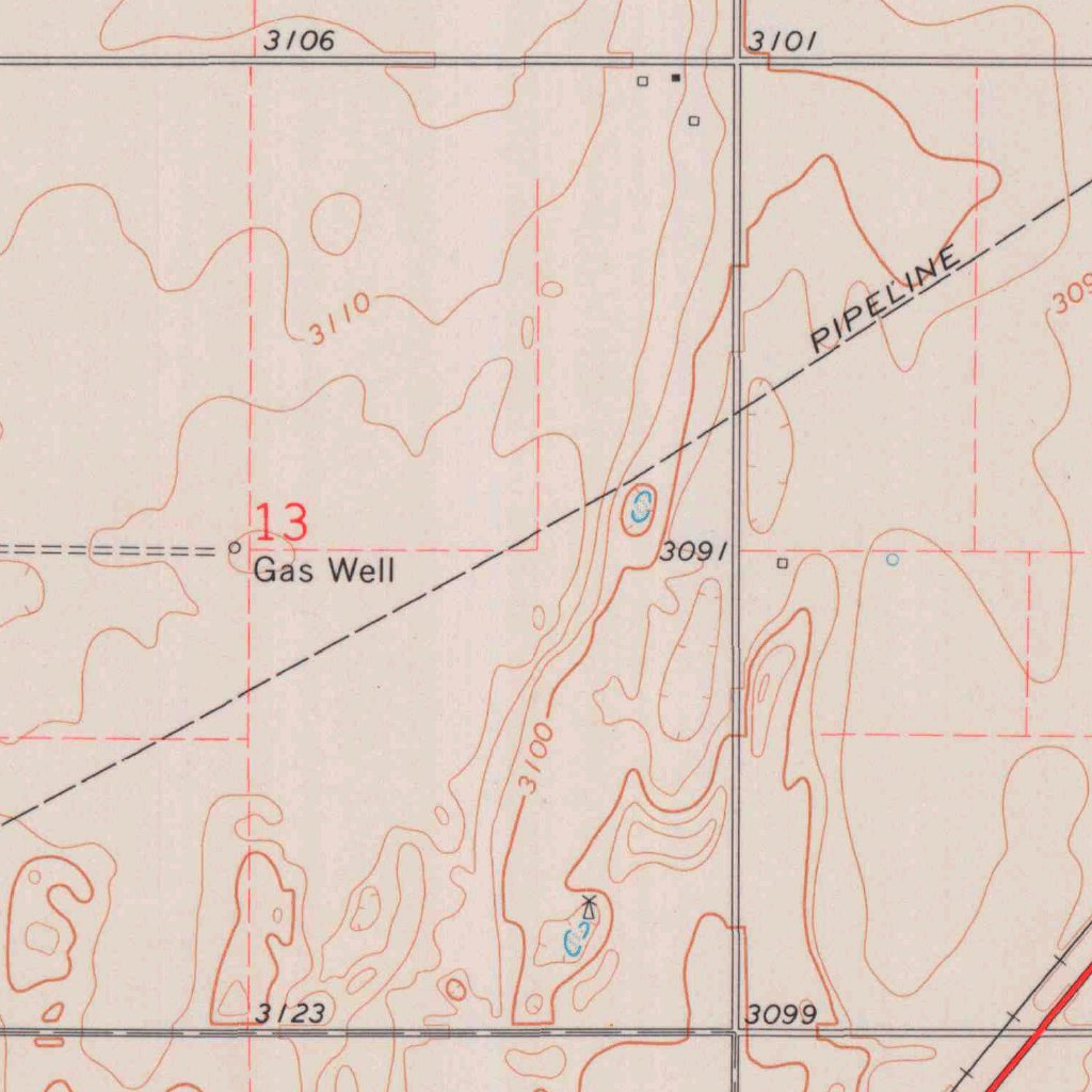 Wagon Bed Spring SE, KS (1974, 24000-Scale) Map by United States ...