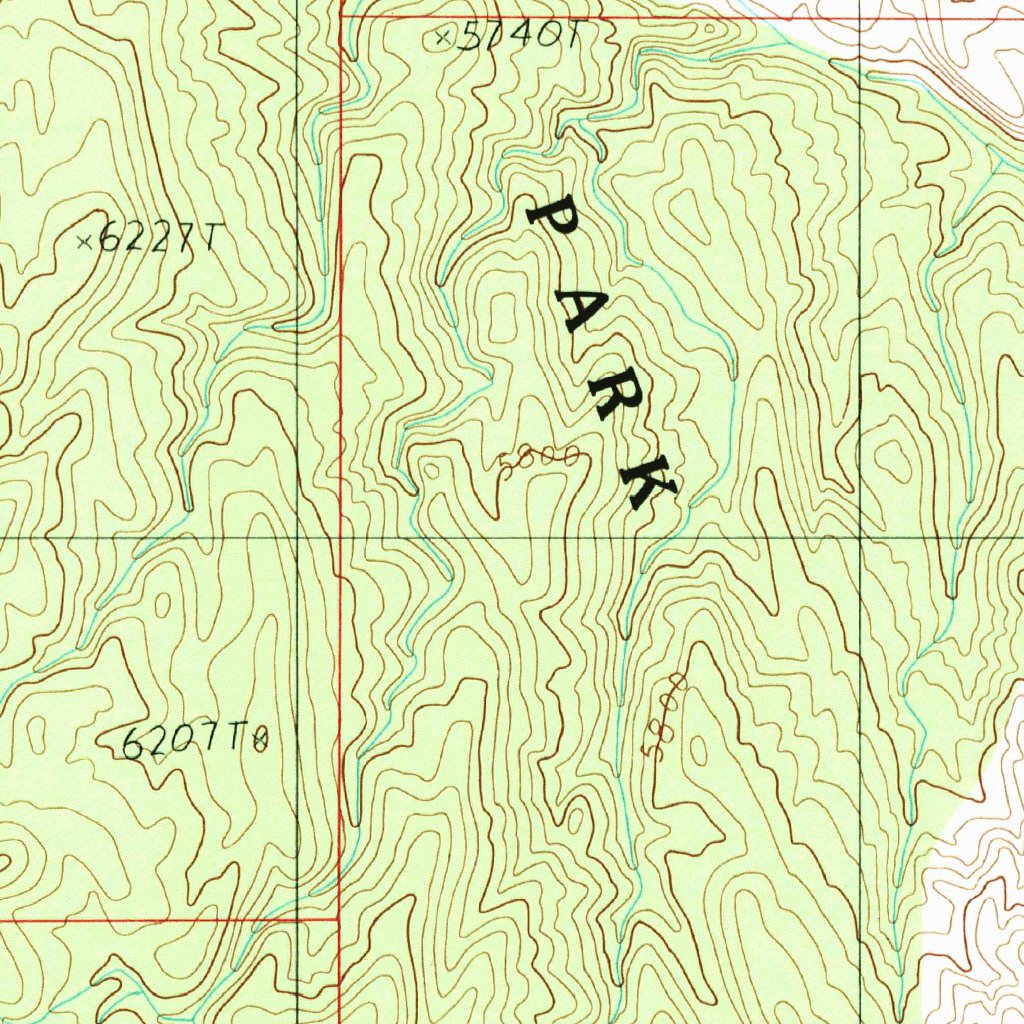 Wagon Box Mesa, UT (1987, 24000-Scale) Map by United States Geological ...