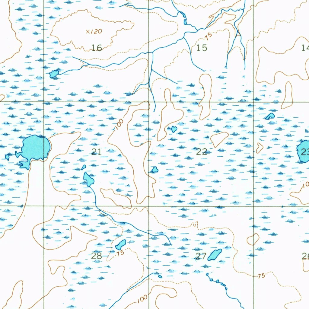 Wainwright A-3, AK (1955, 63360-Scale) Map by United States Geological ...