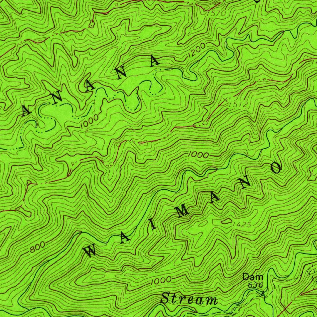 Waipahu, HI (1959, 24000-Scale) Map by United States Geological Survey ...