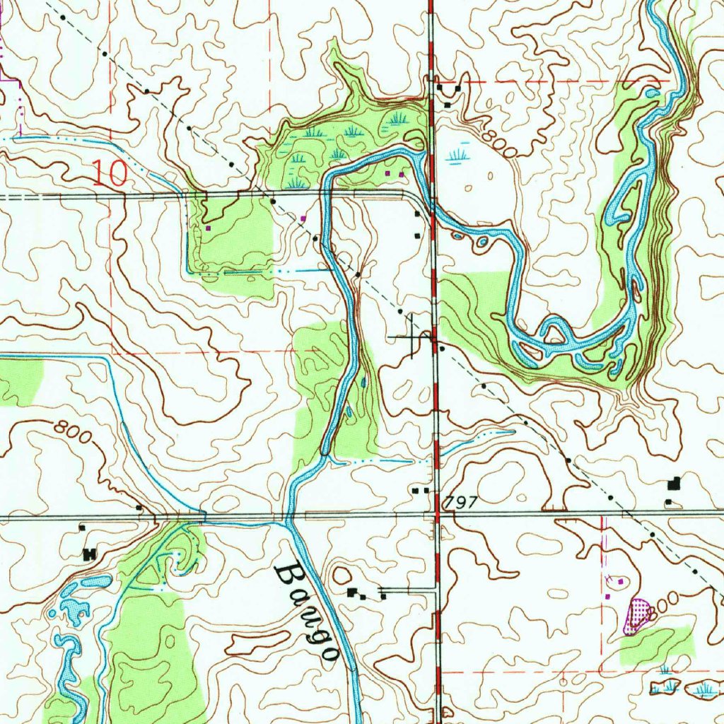 Wakarusa, IN (1961, 24000-Scale) Map by United States Geological Survey ...