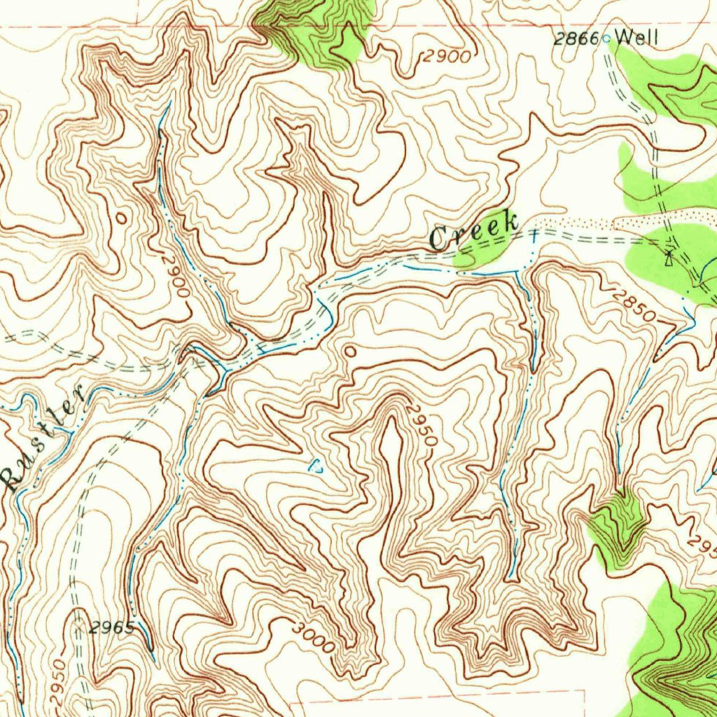 Wake, TX (1965, 24000-Scale) Map by United States Geological Survey ...