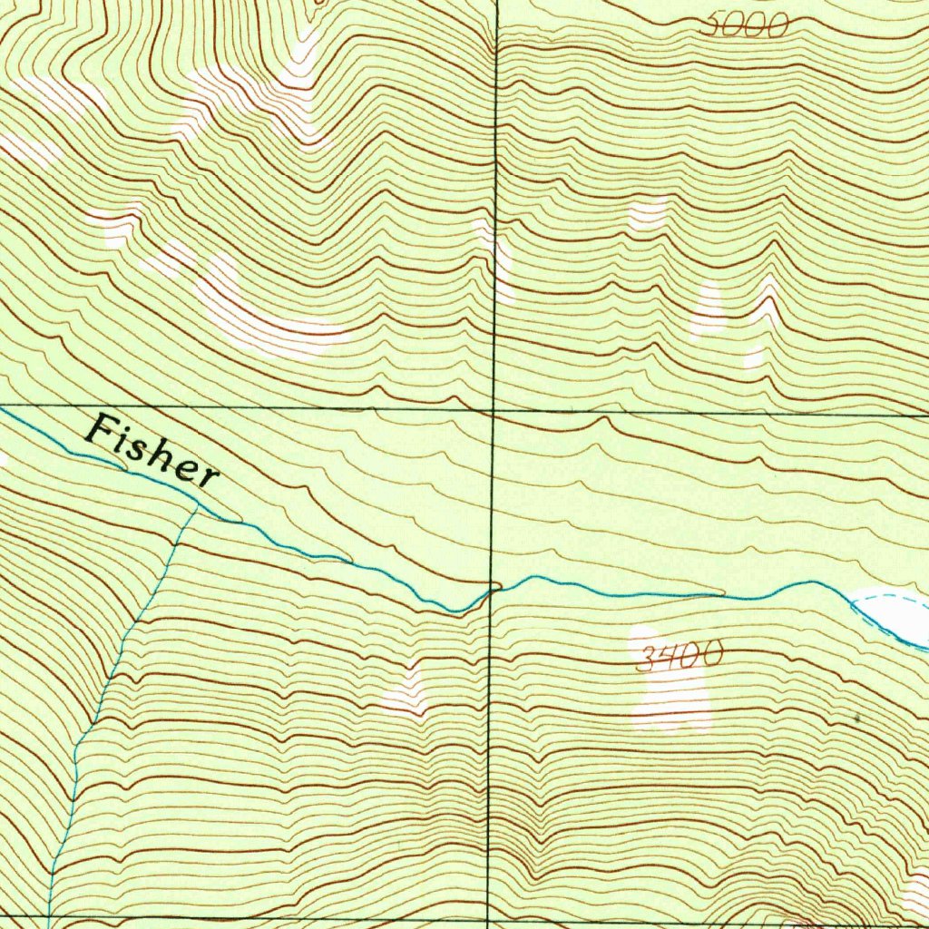 Waldo Mountain, OR (1986, 24000-Scale) Map by United States Geological ...