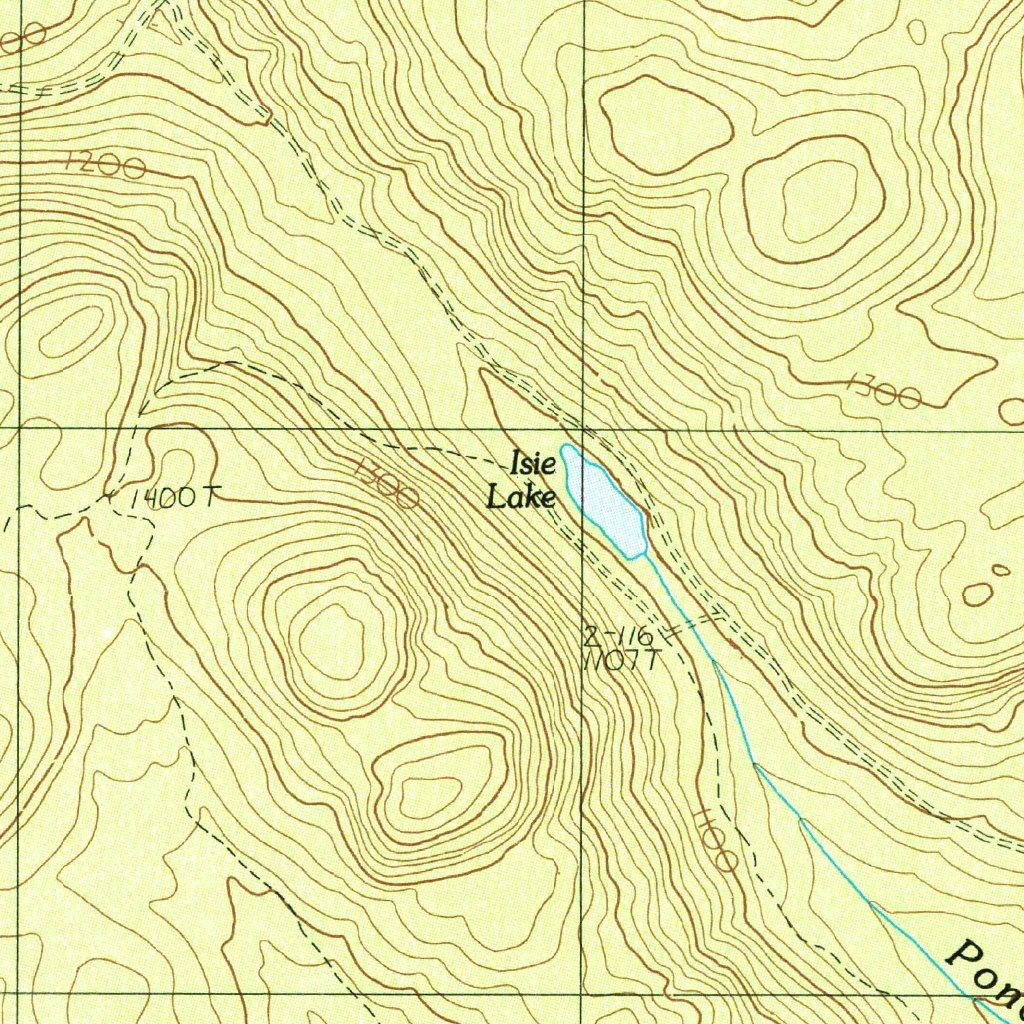 Wallagrass Lakes, ME (1985, 24000-Scale) Map by United States ...