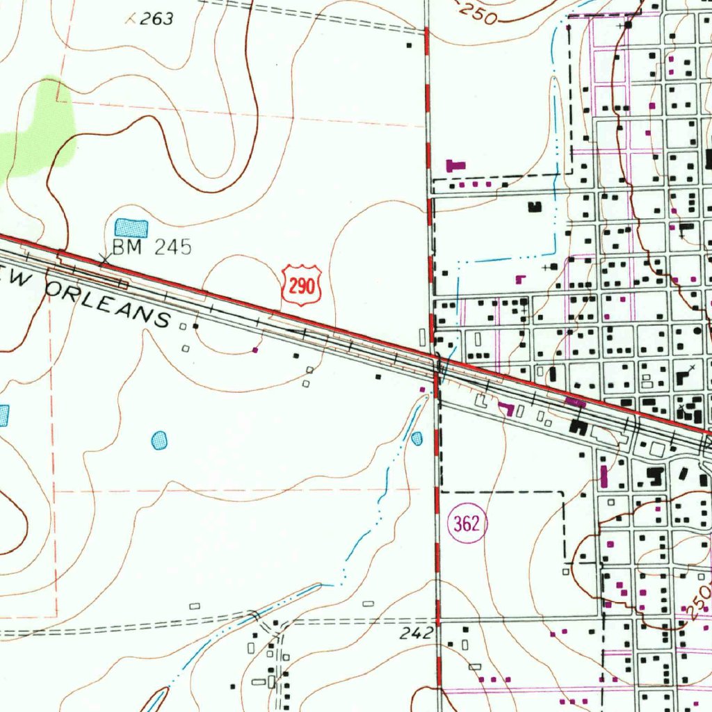 Waller, TX (1960, 24000-Scale) Map by United States Geological Survey ...