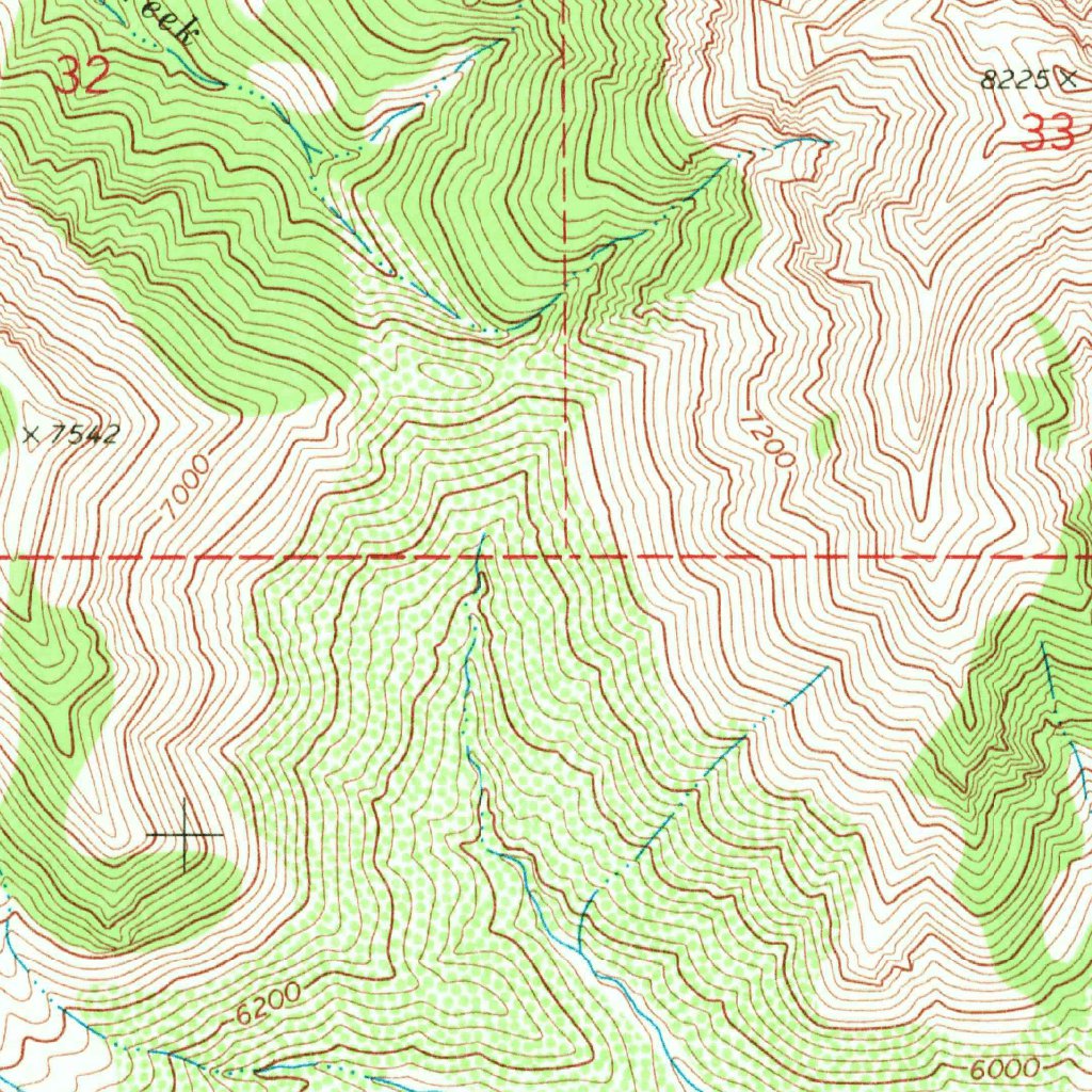 Walling Reef, MT (1968, 24000-Scale) Map by United States Geological ...