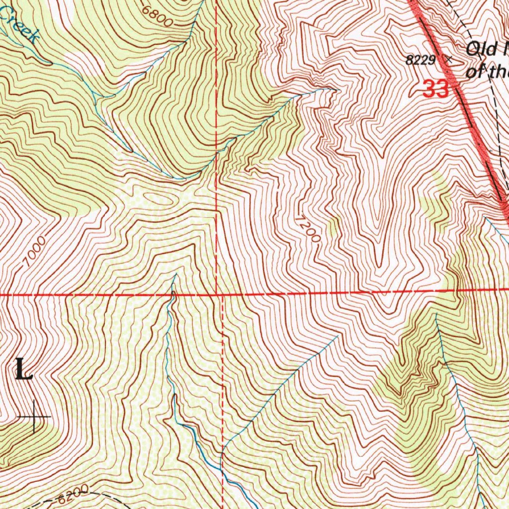 Walling Reef, MT (1995, 24000-Scale) Map by United States Geological ...
