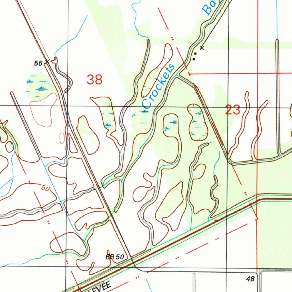 Walters, LA (1995, 24000-Scale) Map by United States Geological Survey ...