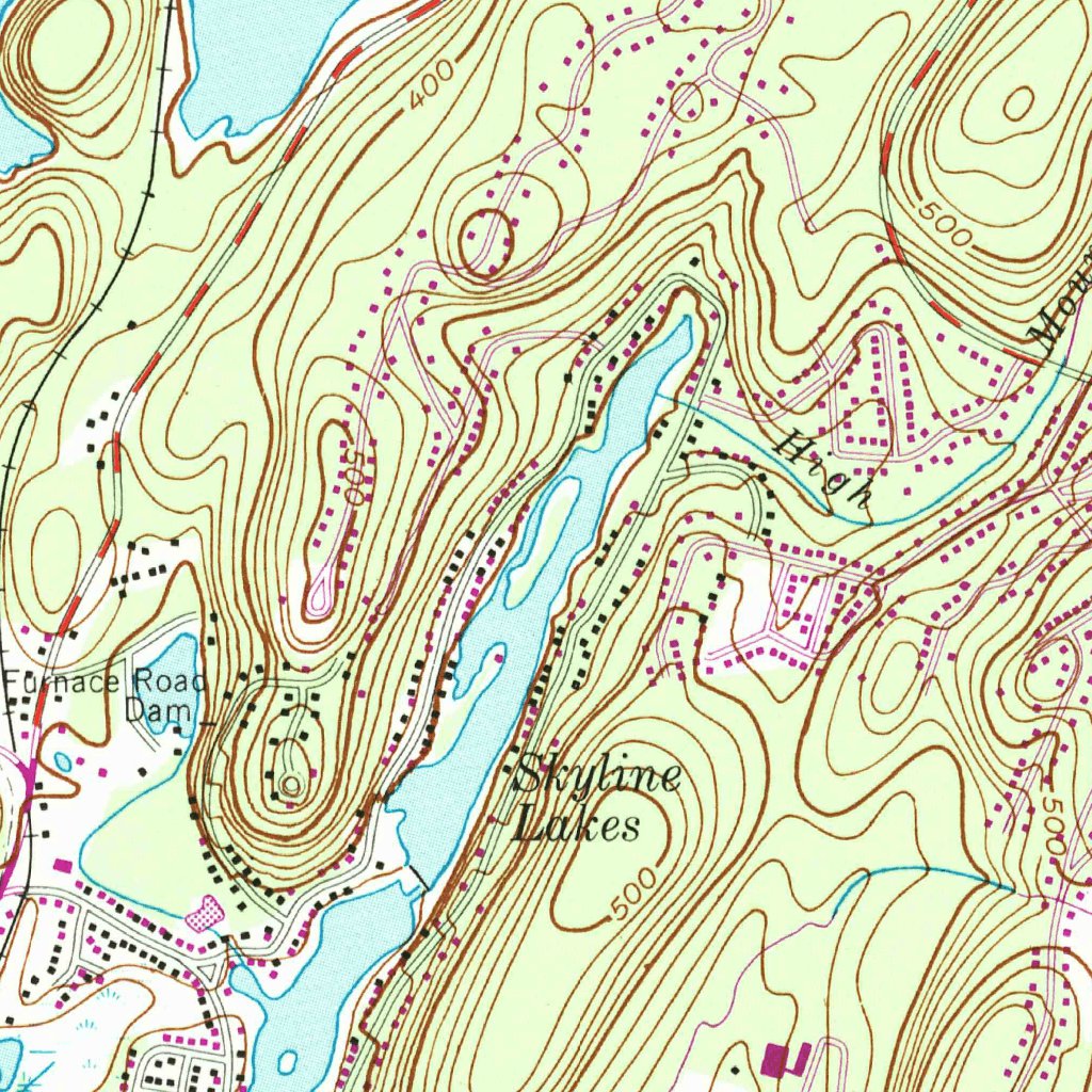 Wanaque, NJ (1954, 24000-Scale) Map by United States Geological Survey ...