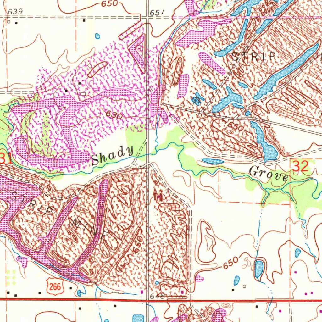 Warner NW, OK (1963, 24000-Scale) Map by United States Geological ...