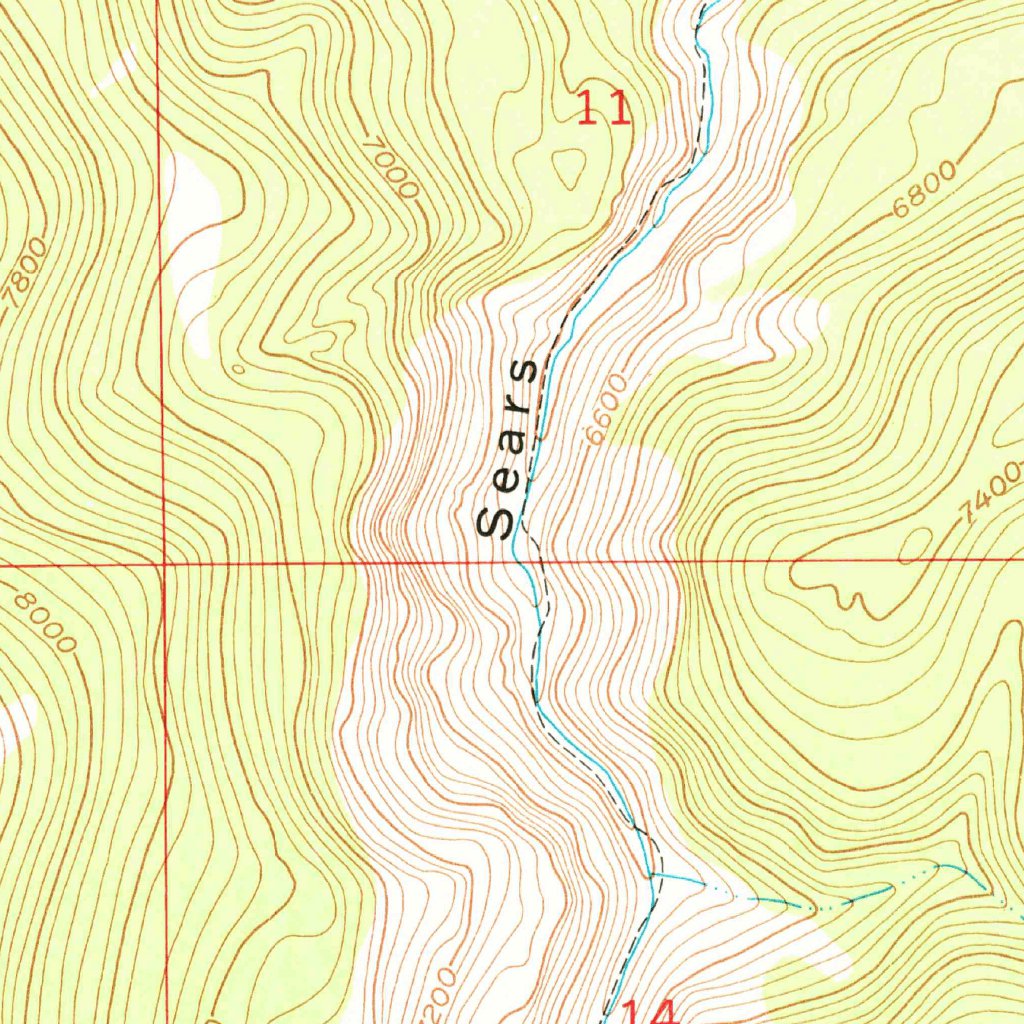 Warren Draw, UT (1952, 24000-Scale) Map by United States Geological ...