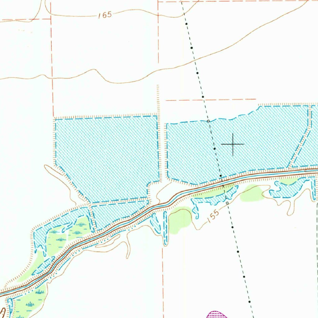 Warren Lake, TX (1971, 24000-Scale) Map by United States Geological ...