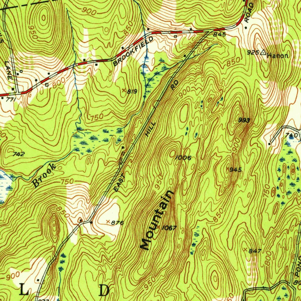 Warren, MA (1954, 31680-Scale) Map by United States Geological Survey ...