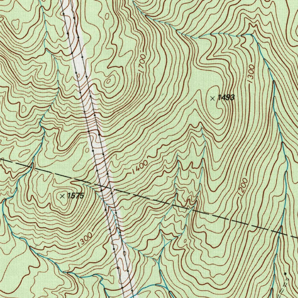 Warren, NH (1995, 24000-Scale) Map by United States Geological Survey ...