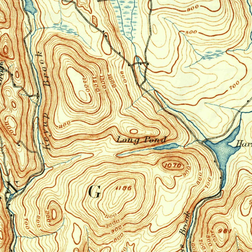 Warwick, MA-NH-VT (1935, 62500-Scale) Map by United States Geological ...