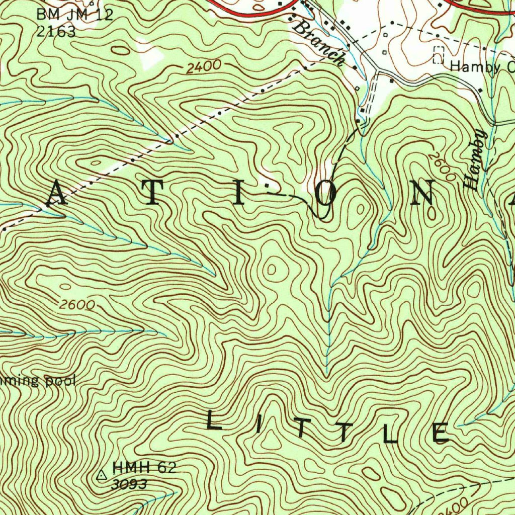 Watauga Dam, TN (1960, 24000-Scale) Map by United States Geological ...
