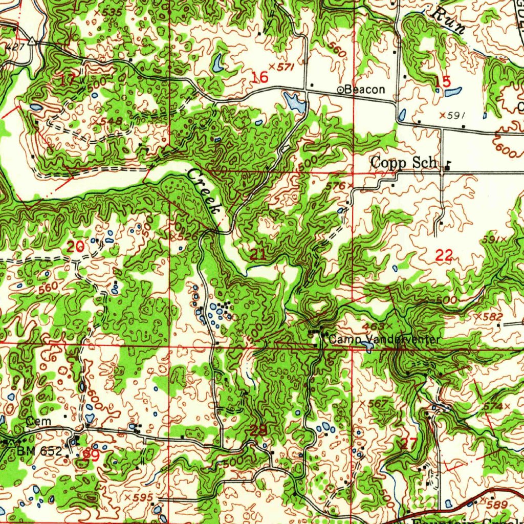 Waterloo, IL (1955, 62500-Scale) Map by United States Geological Survey ...