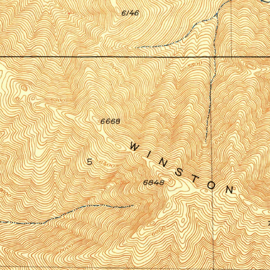 Waterman Mtn, CA (1941, 24000-Scale) Map by United States Geological ...
