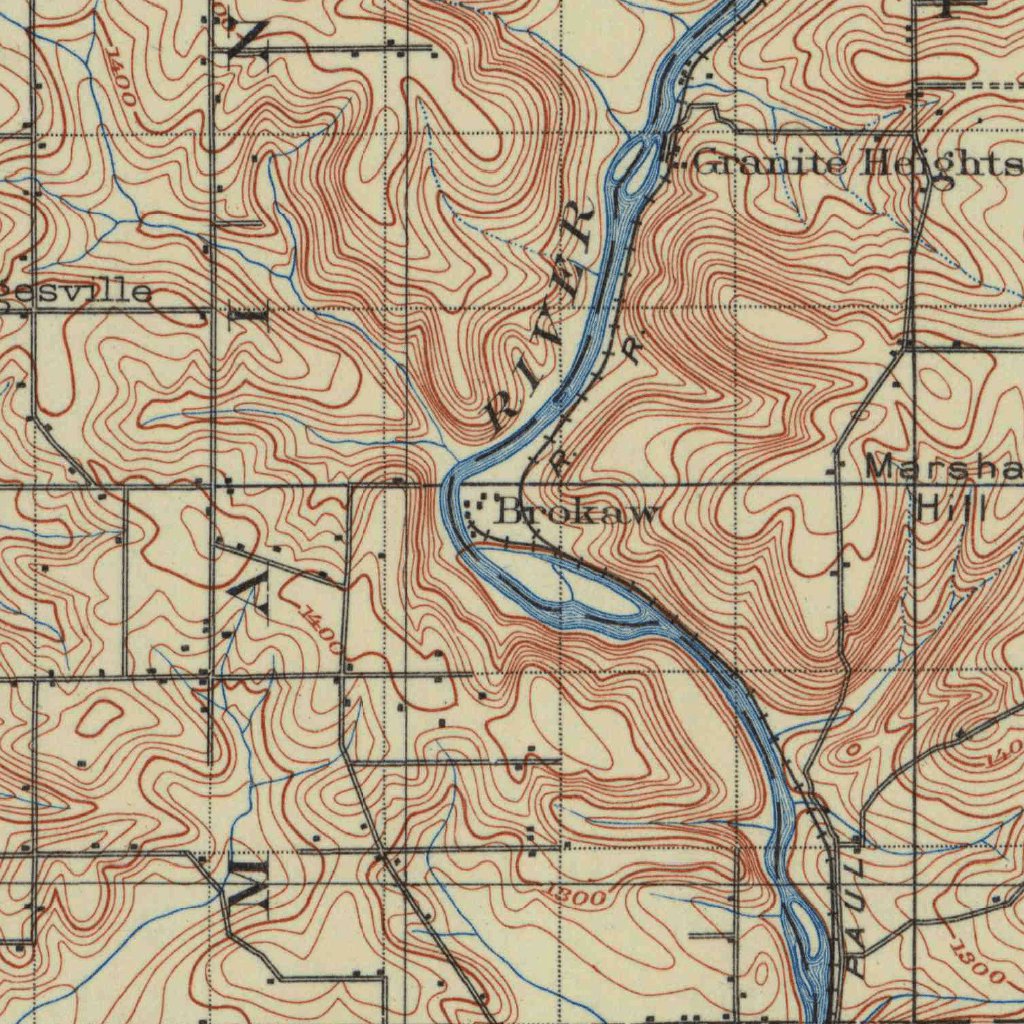 Wausau, WI (1899, 125000-Scale) Map by United States Geological Survey ...
