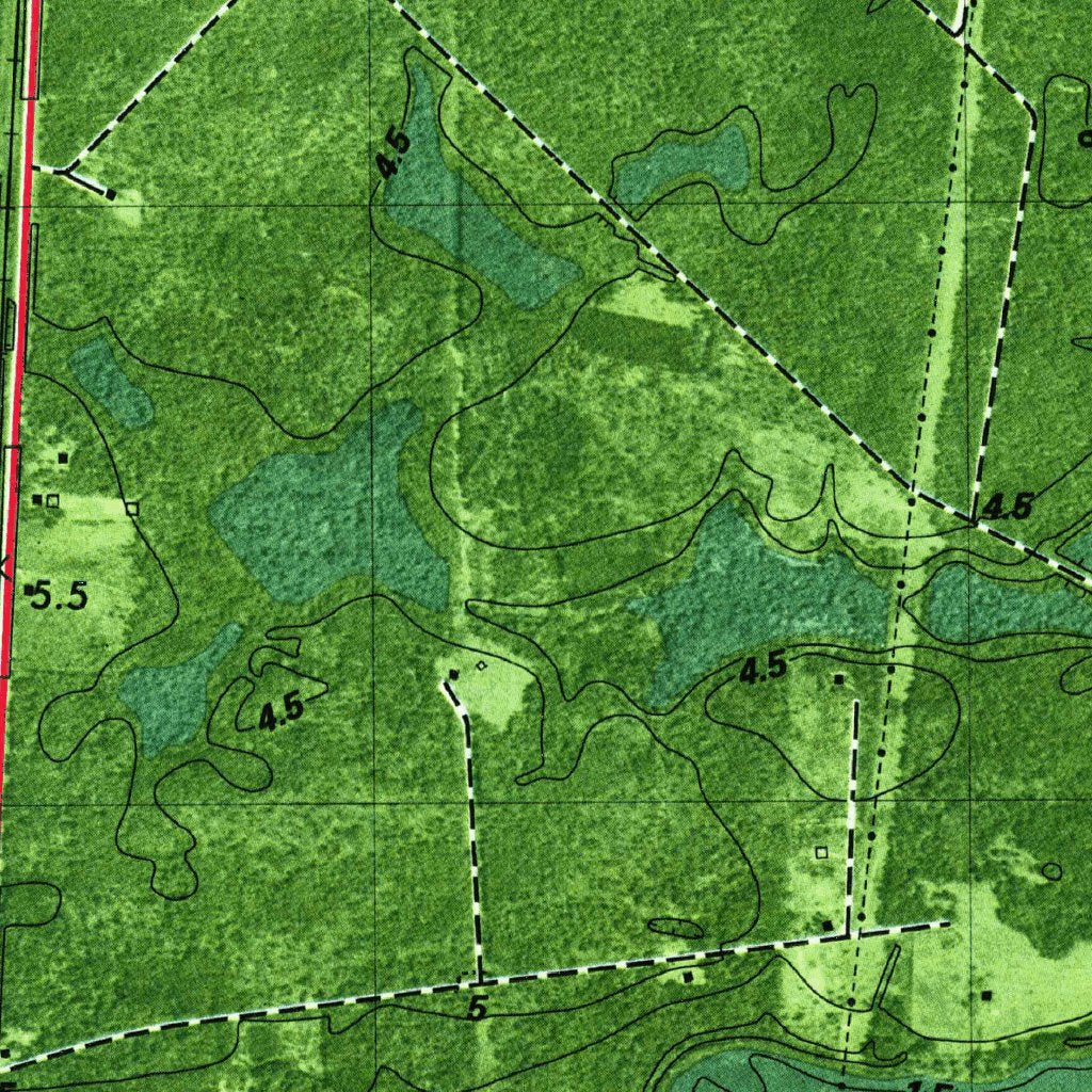 Waverly, GA (1979, 24000-Scale) Map by United States Geological Survey ...