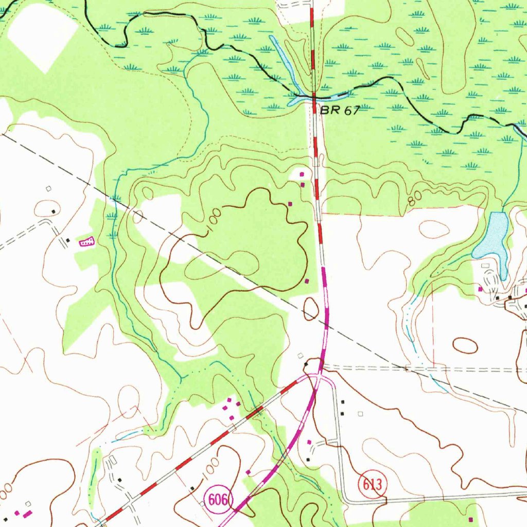 Waverly, VA (1969, 24000-Scale) Map by United States Geological Survey ...