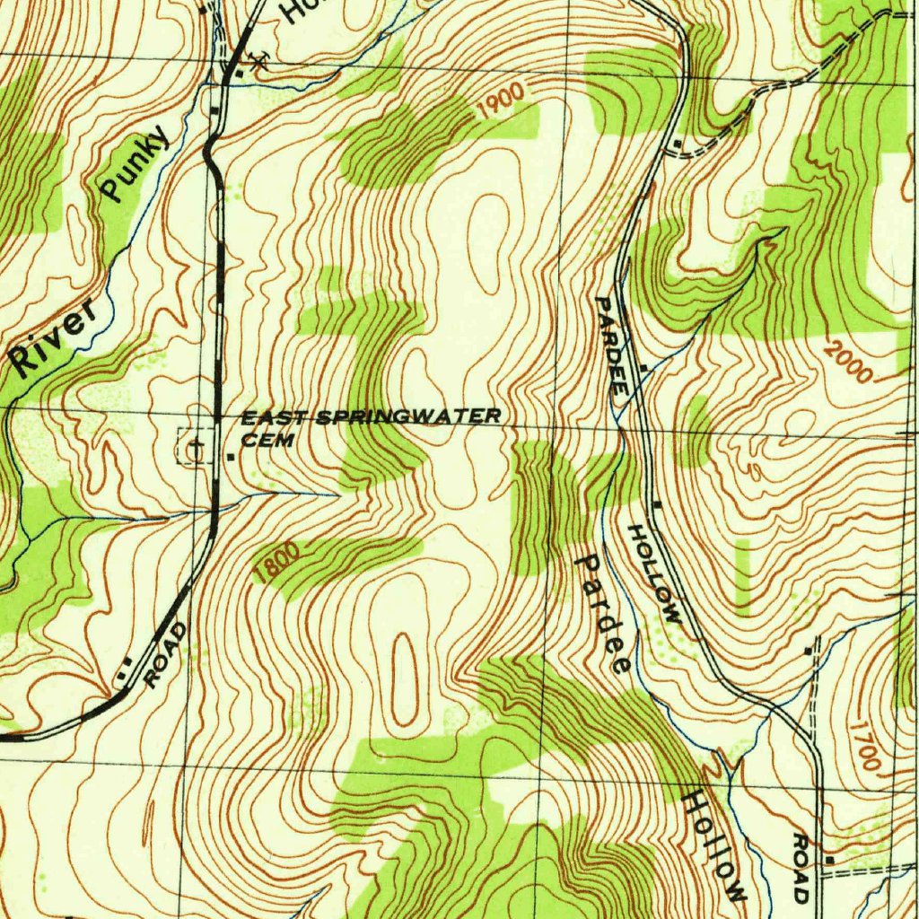 Wayland, NY (1942, 31680-Scale) Map by United States Geological Survey ...